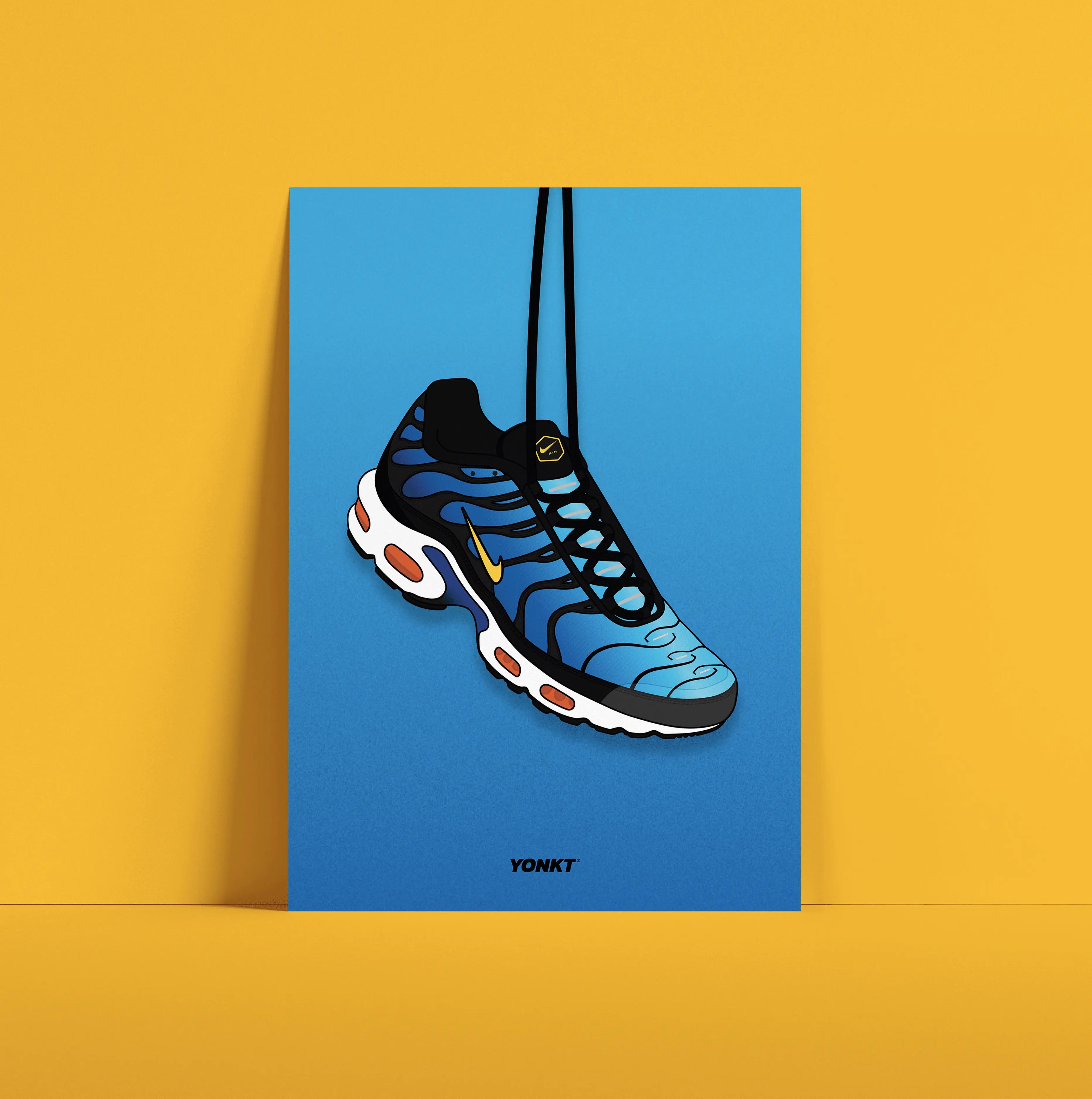 Artwork Nike Air Max Plus TN Hyper Blue – Yonkt